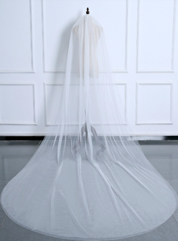 In Stock:Ship in 48 Hours Double-layer Comb Lace New Veil