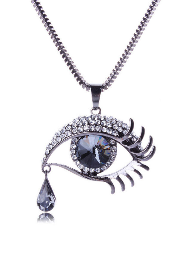 Fathion Angel Tear Long Necklace