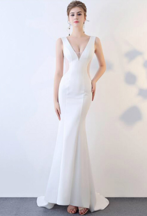 In Stock:Ship in 48 hours Mermaid Prom Dress