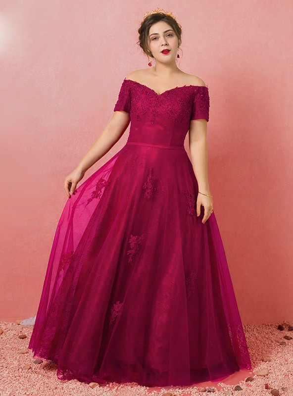 Prom Dresses 2020 on Sale,Burgundy Prom Dress