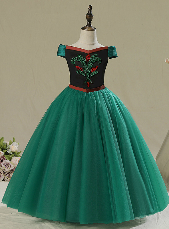 In Stock:Ship in 48 Hours Blue Tulle Princess Skirt Dress