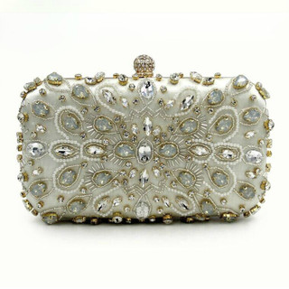 Luxury Brand Crystal Evening Bag Pink Diamond Clutch Bag nightclub ...