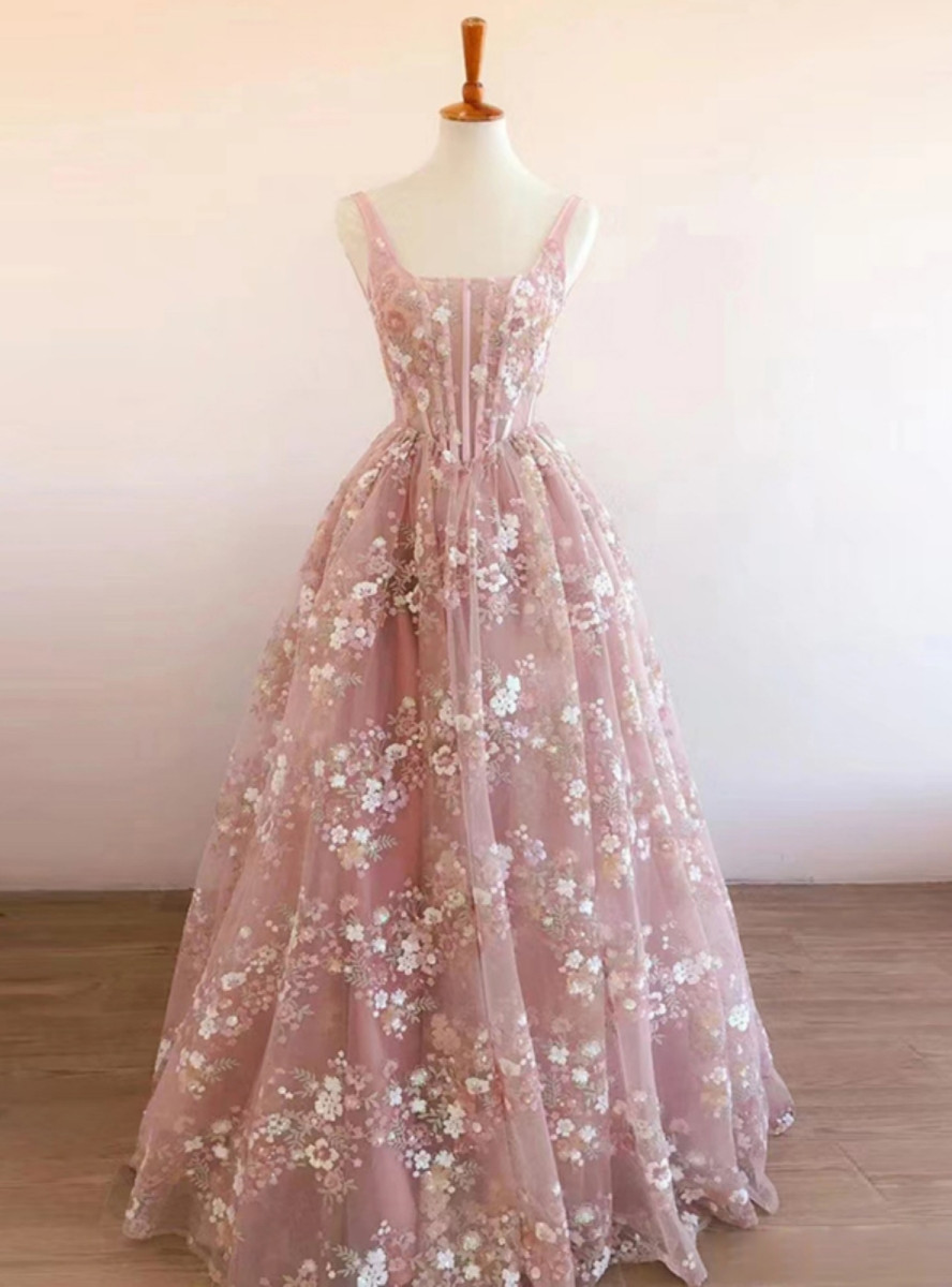 Pink Prom Dresses,Hot Pink Formal Dresses