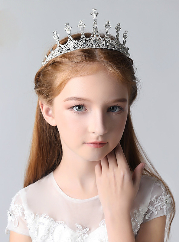 Children's Crown Tiara Princess Handmade Accessories Rhinestones