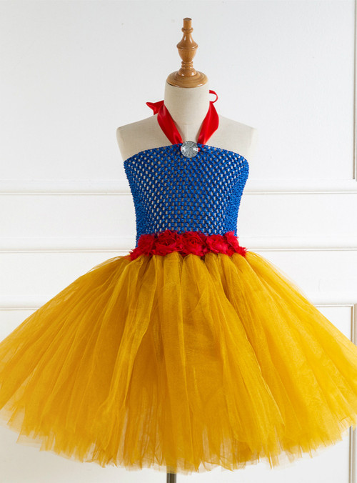 Girls Cosplay Tulle Tutu Party Dress