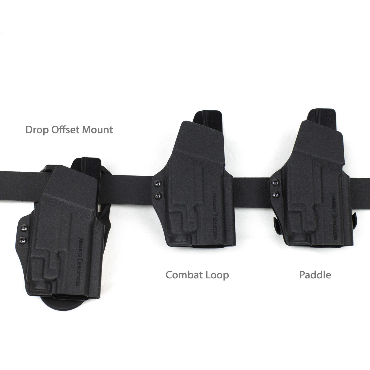 Modular OWB Holster - Priority 1 Holsters, LLC