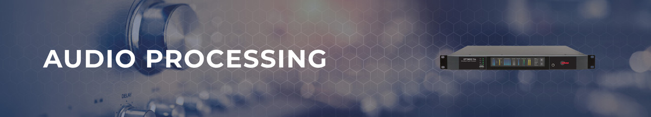 Audio Processing for Broadcast, Podcast, Streaming, Audio Studios ...