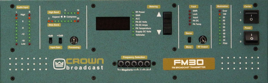 Crown Broadcast FM30T - Transmitters