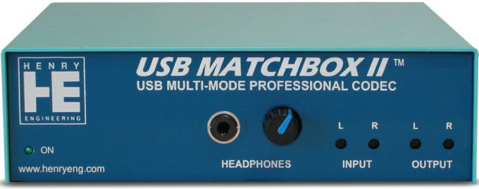 Henry Engineering USB Matchbox-II - USB Interfaces
