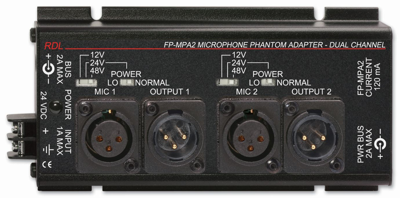 RDL FP-MPA2 - Phantom Power Supplies