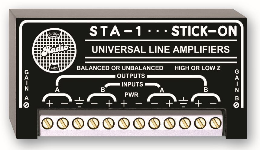 RDL STA-1 - Matching Amplifiers