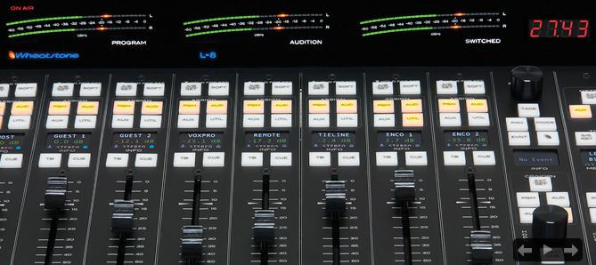 Wheatstone L-8 - Consoles