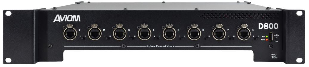 Aviom D800-DANTE - Headphone Amplifiers