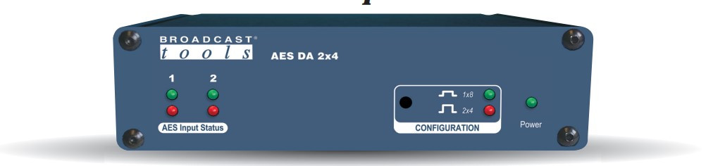 Broadcast Tools AESDA2X4 - Distribution Amplifiers