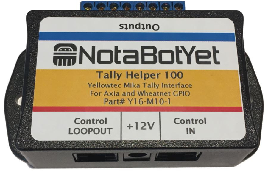 NOTABOTYET TALLY-HELPER-100 - Interfaces and Routers
