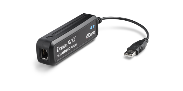Audinate Dante AVIO USB Adapter - USB Interfaces