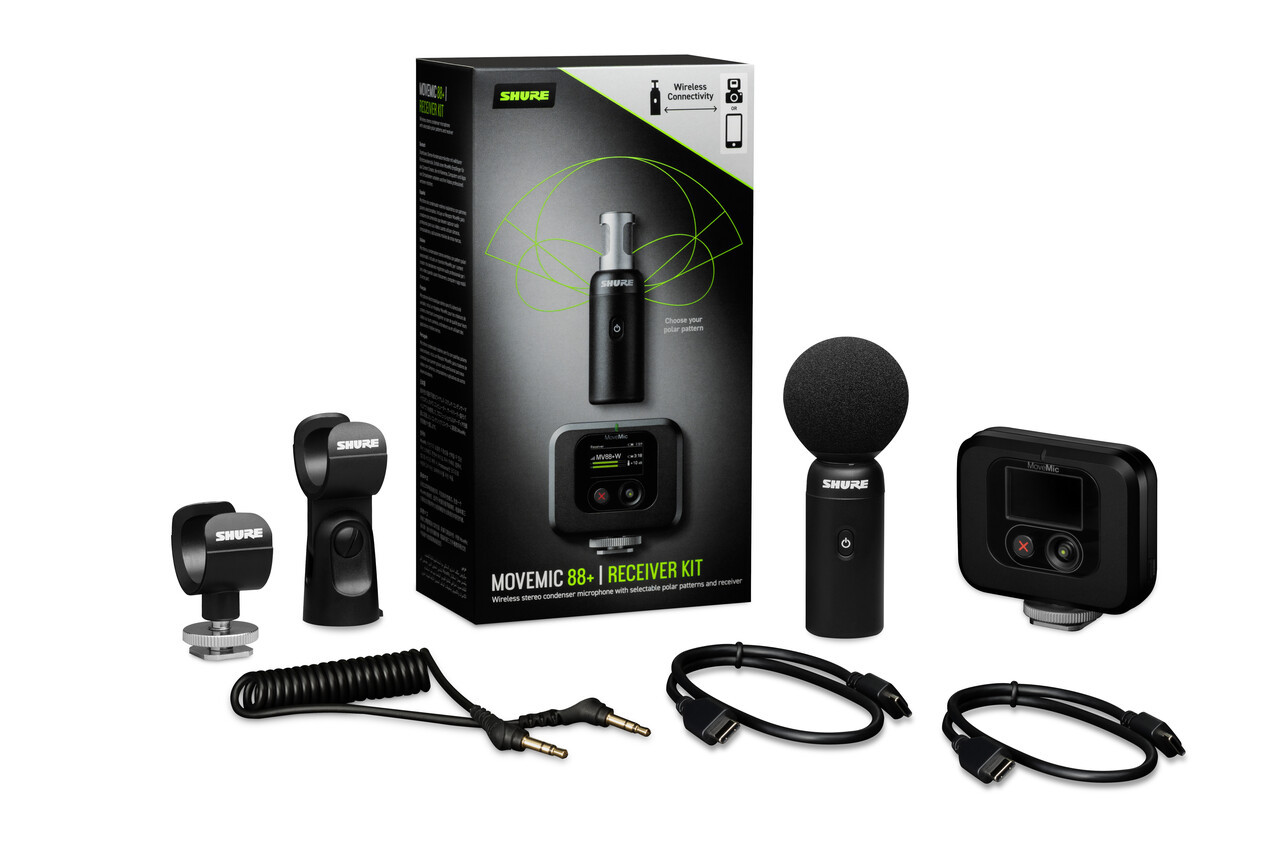 Shure MV88+ Wireless Microphone Kit - Broadcast Supply Worldwide
