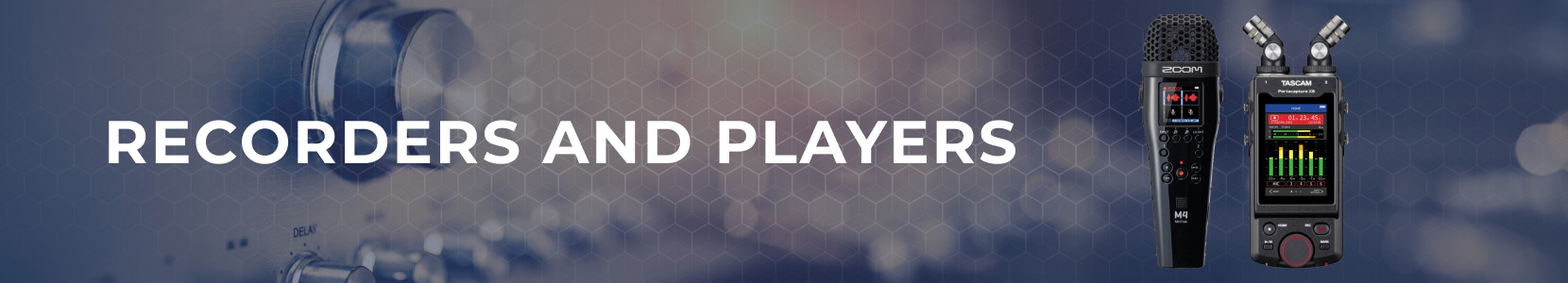 Portable Digital Recorders for Broadcast, Podcast, Streaming, Audio ...