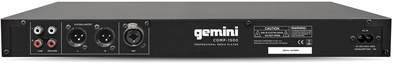 Gemini Cdmp 1500 Cd Players And Recorders