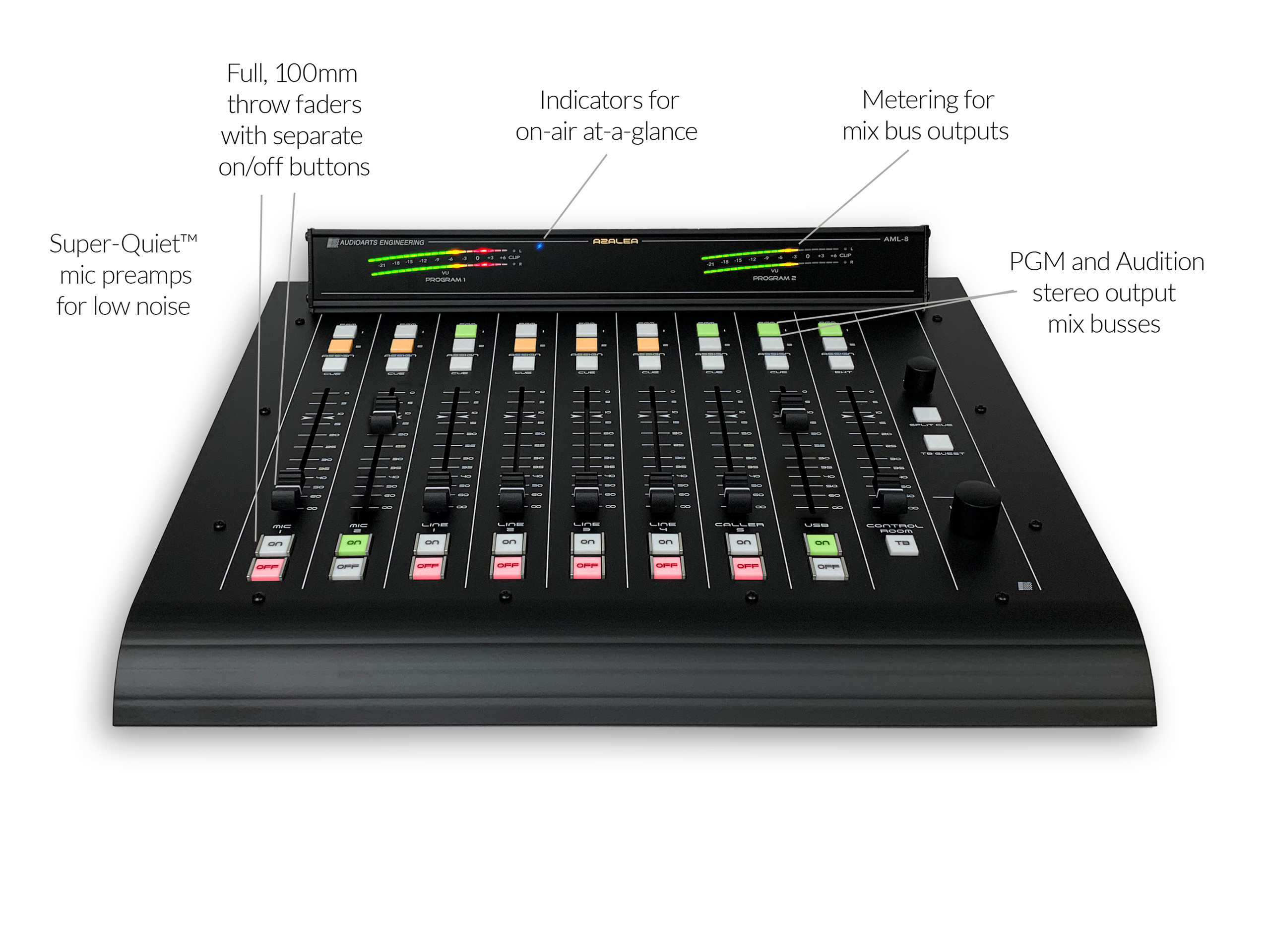 Audioarts AML-8 Azalea - Broadcast Supply Worldwide