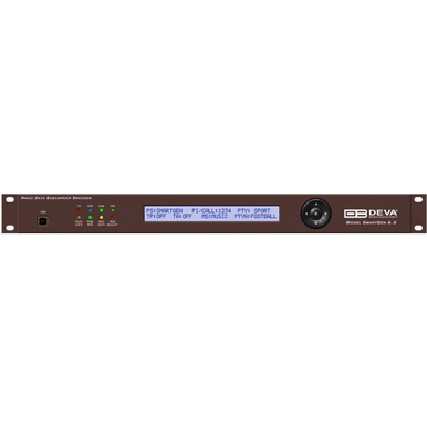 DEVA Broadcast RDS-SG6 - RDS Encoders and Decoders