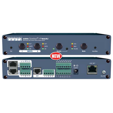 Broadcast Tools AUDIOSENTINEL-PLUS-WEB-RJ - Interfaces and Routers