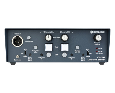 Clear-Com CS-702 - Broadcast Supply Worldwide