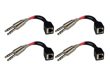 BSW Connect DUAL-TRSM-RJ45F - 4 Pack - Broadcast Supply Worldwide