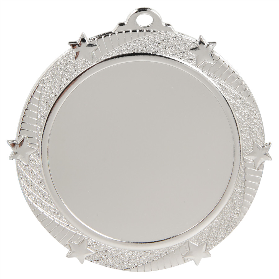 Custom 6-Star Medal with Ribbon - Iron House Awards