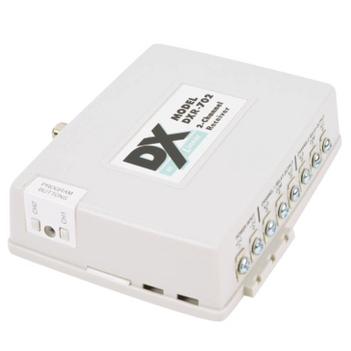 DXR, 2-Channel Digital Receiver, 315 MHz RF Frequency - Nortek Security ...