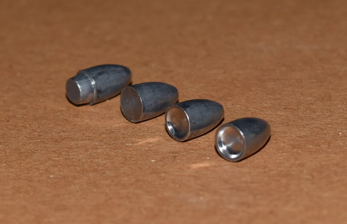 Griffin Slugs .22 Caliber .217" Boat Tail Base 30 - 34 - 40 Grain 200 ct.