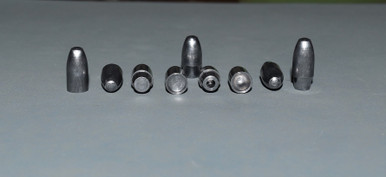 Griffin Slugs .25 Caliber .250" - Rounded Tip - Boat Tail Base 52 ...