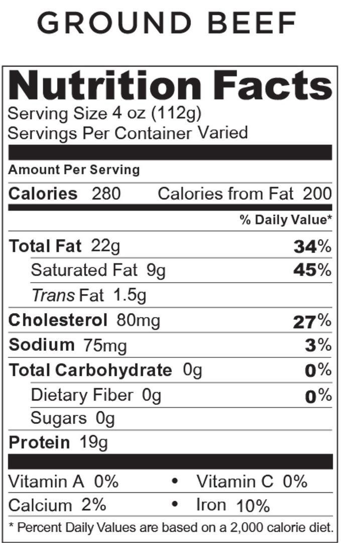 USA 44 Farms Angus Ground Beef 1lb pack