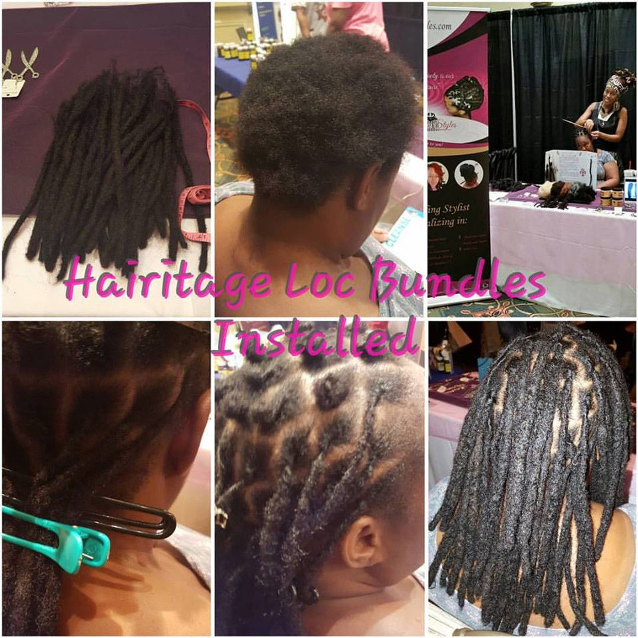 Single Locs (Handmade) - Macon Styles