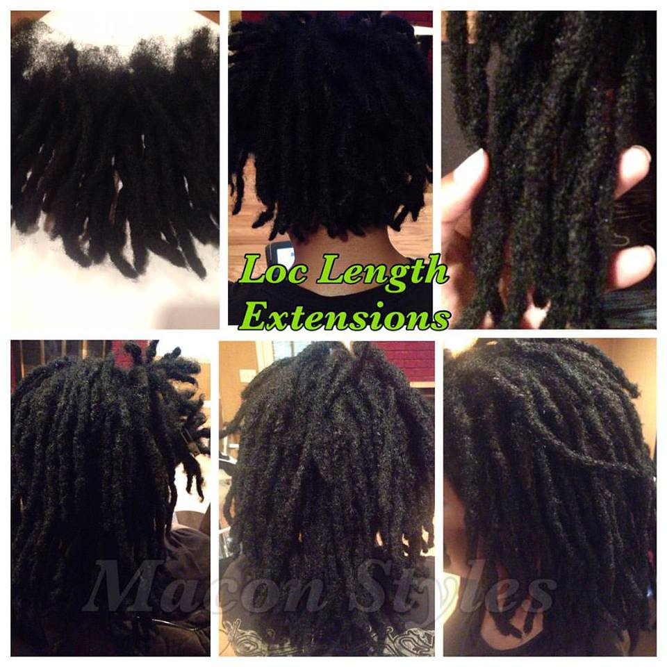 Single Locs (Handmade) - Macon Styles