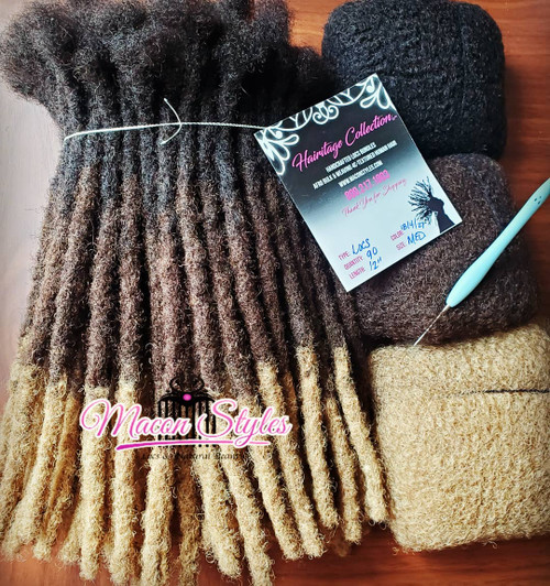 Hairitage Loc Bundle (Handmade Locs) - Macon Styles