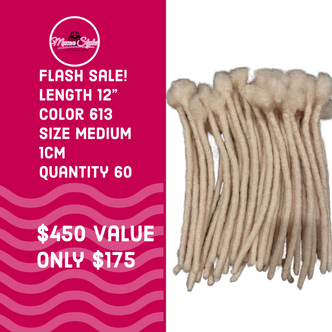 Blonde Loc Set Flash Sale - Macon Styles