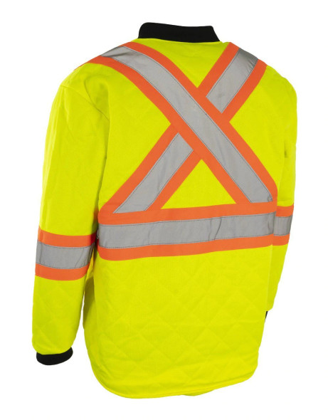 Forcefield Hi Vis Insulated Miners Jacket - SafetyApparel.ca