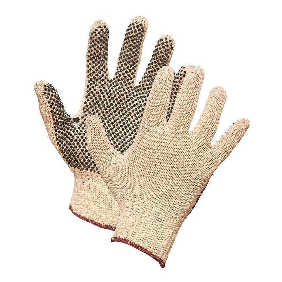 Forcefield 100% Polyester String Knit Work Gloves (12 Pairs ...