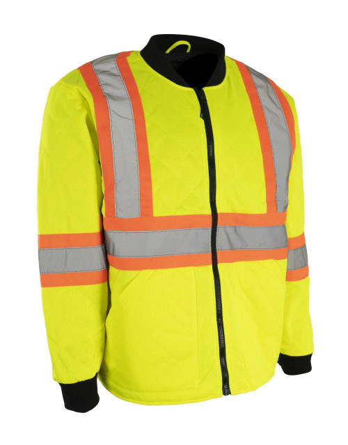 Forcefield Hi VIs Safety Freezer Jacket - SafetyApparel.ca