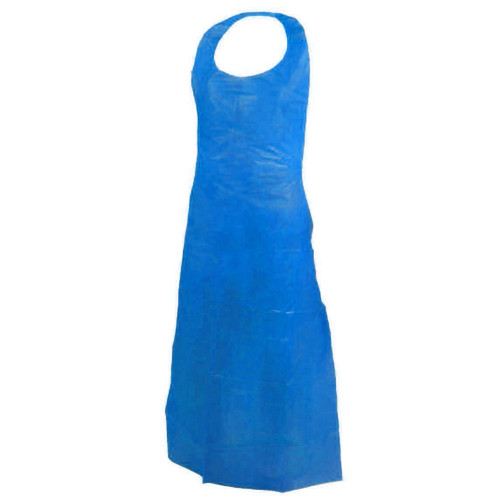 Forcefield Blue Disposable Polyethylene Apron (250/Case) - SafetyApparel.ca
