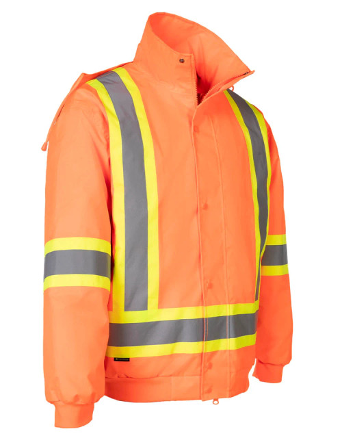 ForceField Hi Vis 6-in-1 Driver's Jacket with Removable Bomber ...