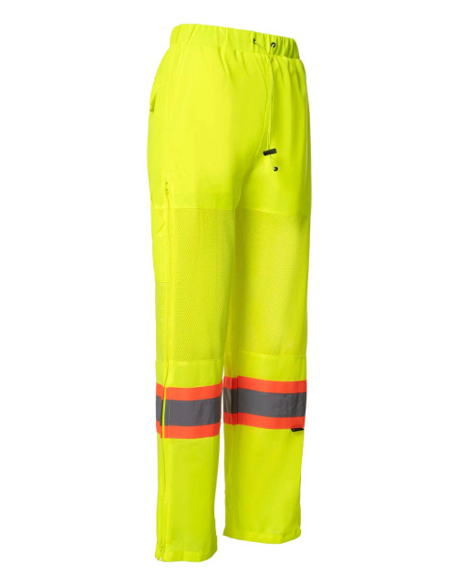 ForceField Women's Safety Hi-Vis Tricot Traffic Pant - SafetyApparel.ca
