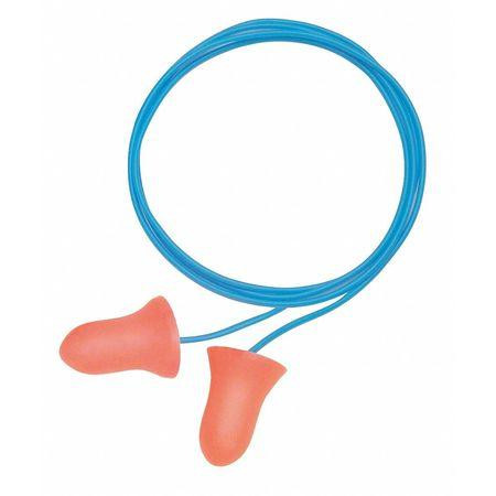 3M Maximum® Corded Ear Plugs, 33dB Rated, Disposable Bell Shape(100 ...