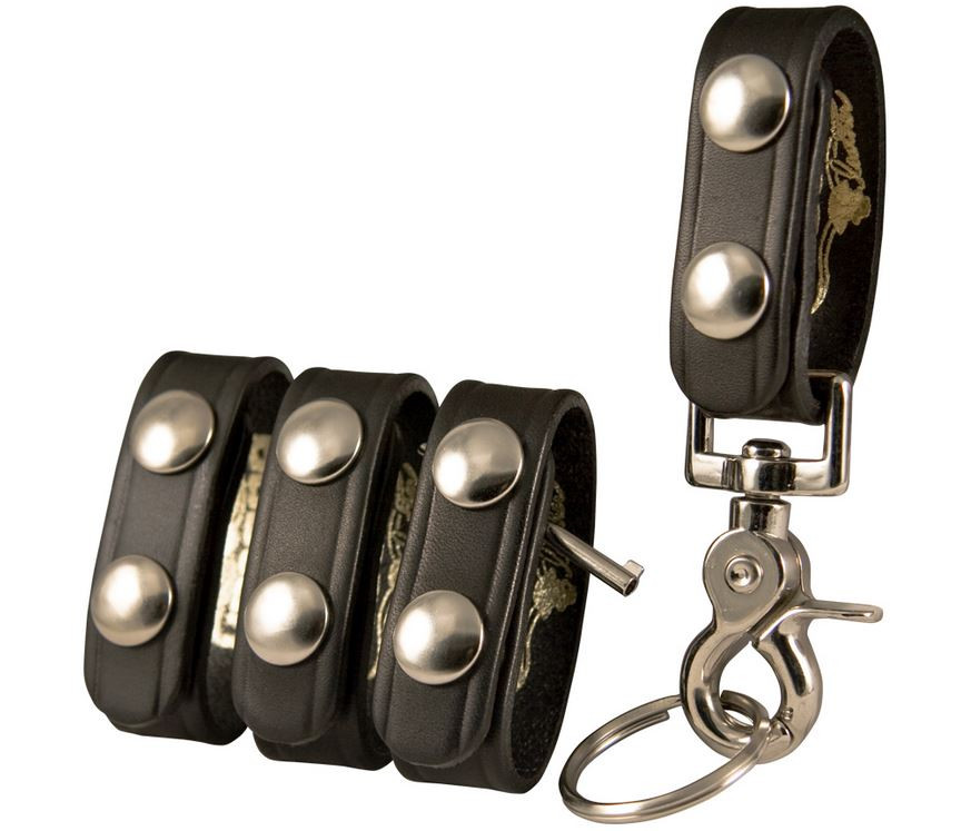 Boston Leather Deluxe Belt Keepers Combo Pack
