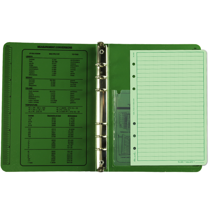 RITR Tactical Field Binder 1/2" Ring