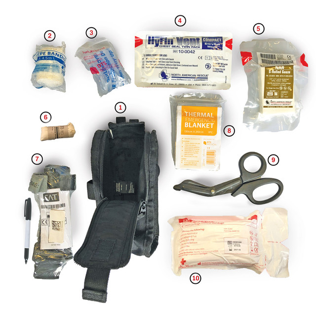 TS IFAK Operator Kit with 13cmShears - Tactical Solutions NZ
