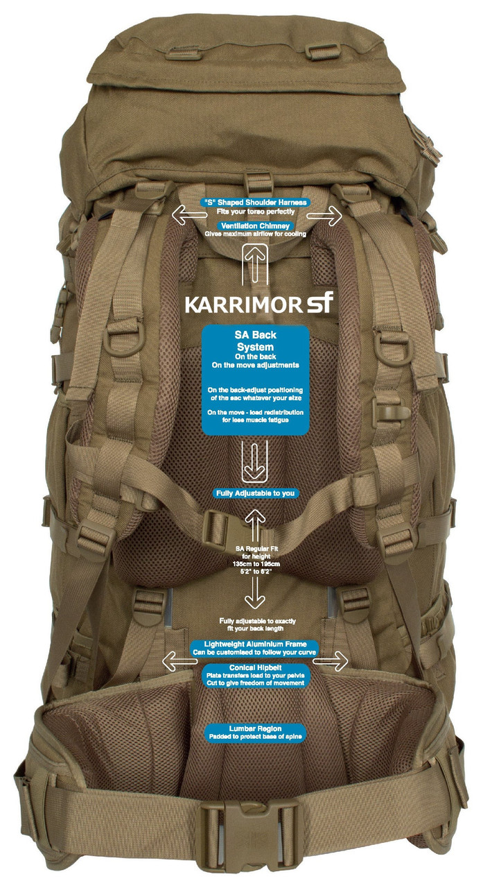 Karrimor SF Sabre 60-100 PLCE - Tactical Solutions NZ