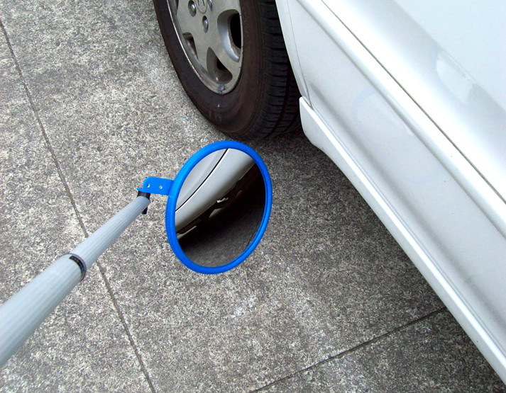 Duravision Portable inspection Mirror - 150mm Mirror with 1-2m ...