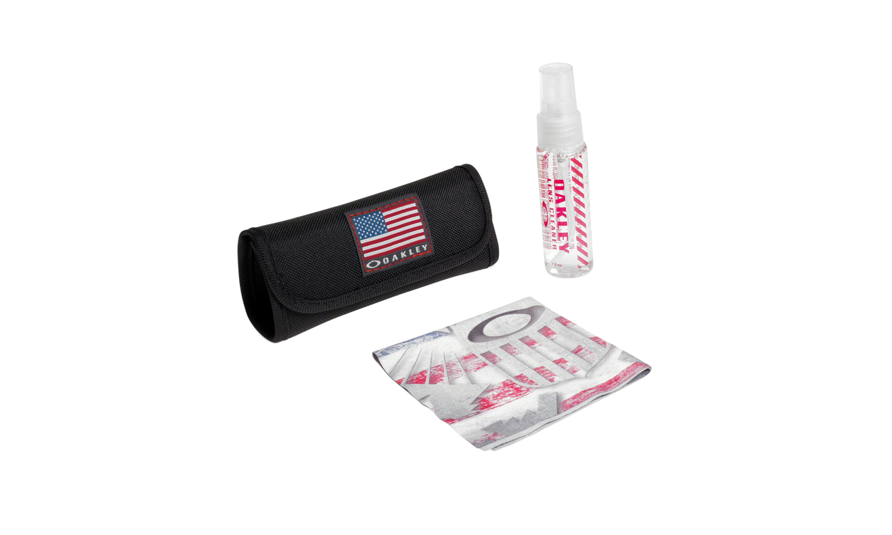 Oakley Lens Cleaning Kit (USA FLAG) - Tactical Solutions NZ